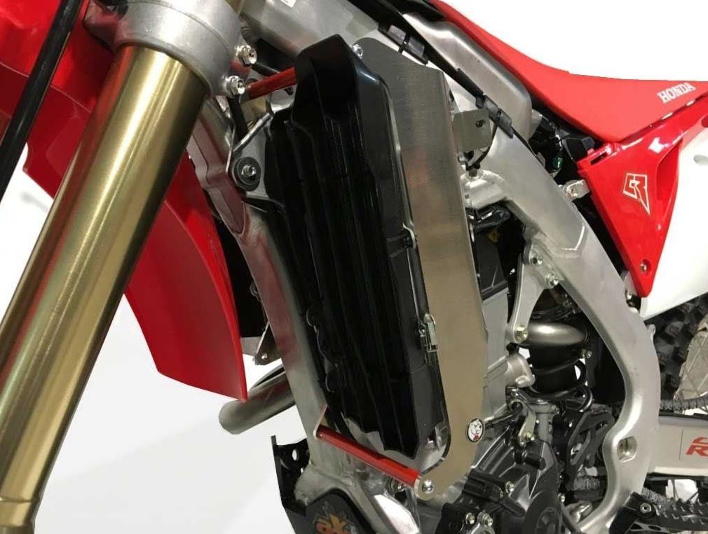 AXP Radiator Braces Red spacers Honda CRF250R/CRF250RX 18-19 ...
