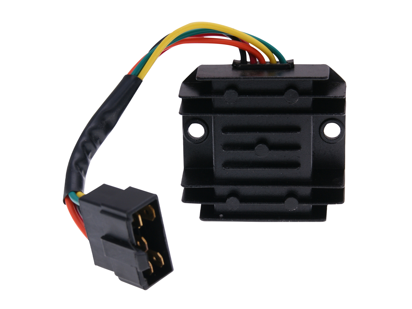 Jännitteensäädin, 2-riv. 5-liit., Kymco DJ50S 4-T, Super 8 2-/4-T, Like ...