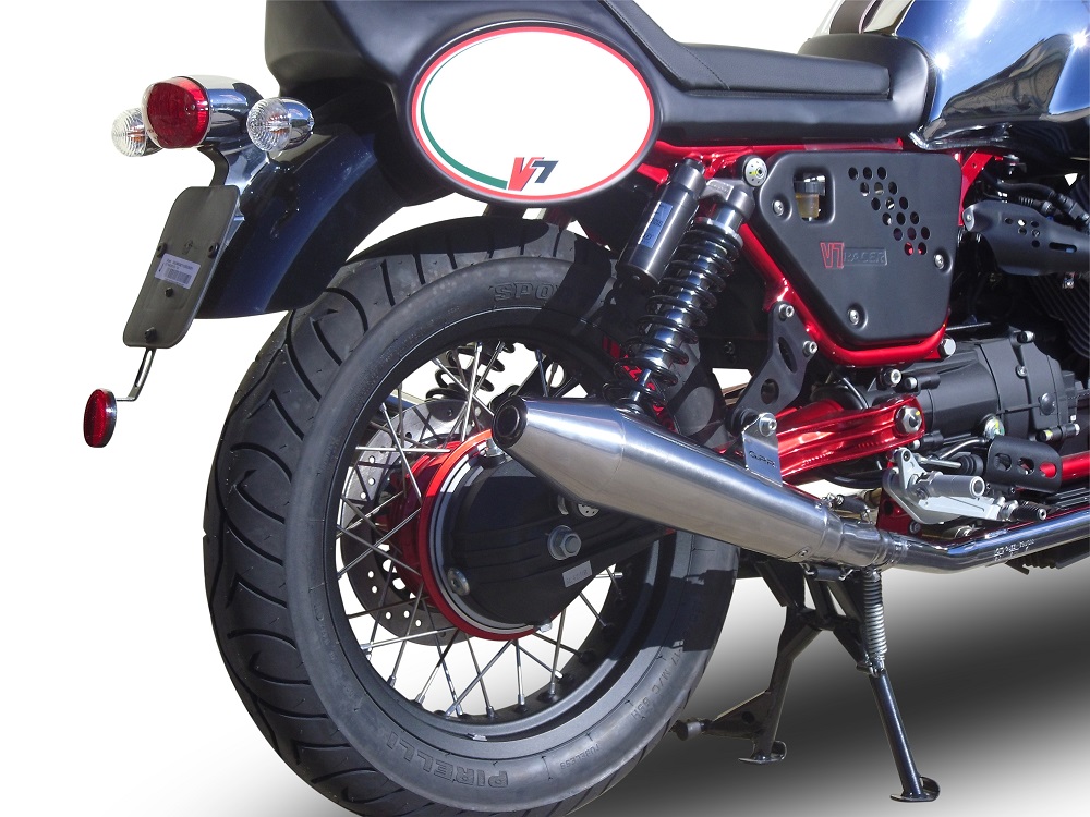 GPR Moto Guzzi V7 (I - II) Racer 2010/16 Pair EC-Approv. slip-on ...